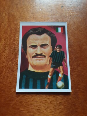 Inter Milano Mazzola sticker card 1985 football soccer Itália vintage ...