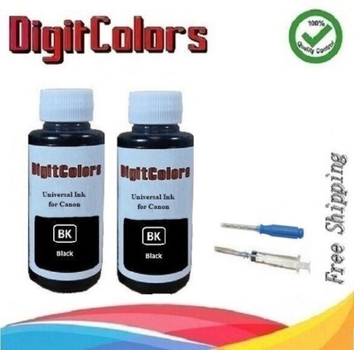 Canon PG-245 XL Black Cartridge refill Ink PIXMA MG2420 MG2520 IP2820 ...