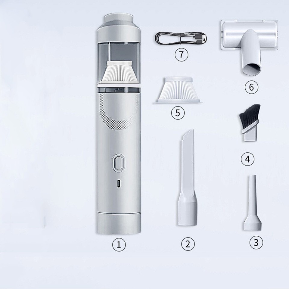 3-in-1 Handheld Vacuum Cleaner Cordless Electric Air Duster & Pump for ...
