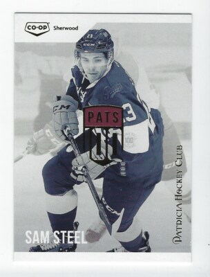 2017-18 Regina Pats (WHL) Sam Steel (Anaheim Ducks) | eBay
