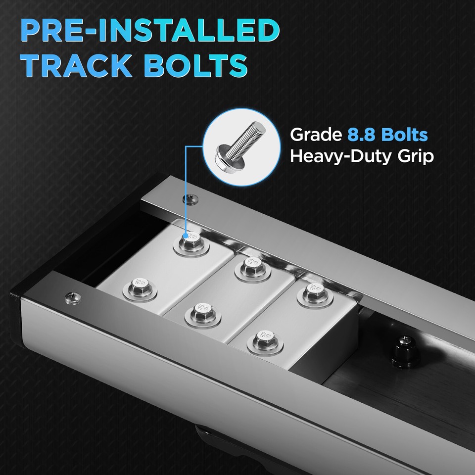 6.5" Running board Nerf Bar Side Step For 09-18 Dodge Ram 1500 Quad ...