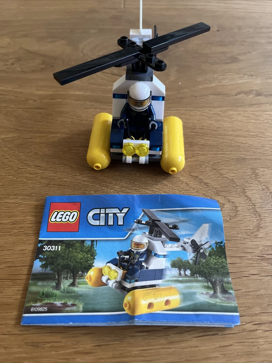 LEGO City Swamp Police Helicopter Mini Set #30311 [Bagged], 56% OFF