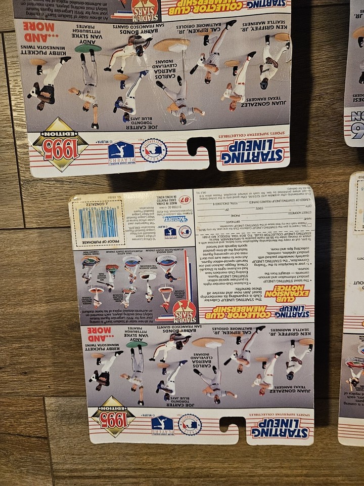 Lot of 8 1994-1996 Starting Line Up Vintage MLB/NFL FIGURES | eBay