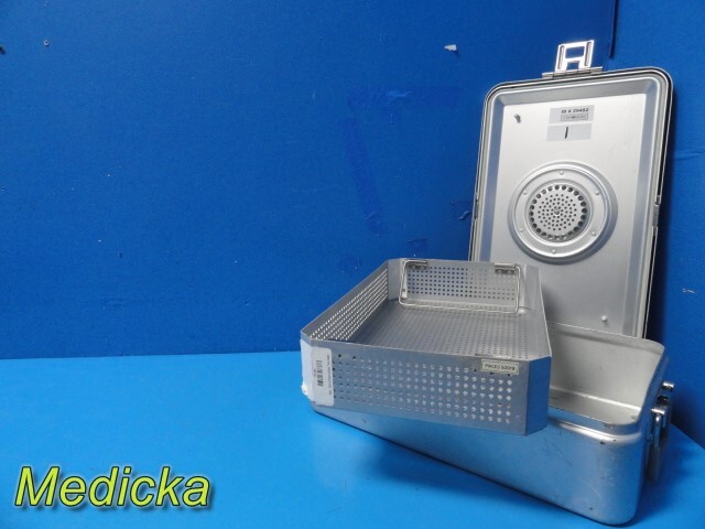 Wagner Steriset W/ Thermoloc Sterilization Container W/ Basket 11x18x5 ...