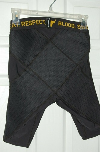 Under Armour ApparelTraining Men Black, Project Rock Compression Shorts ...