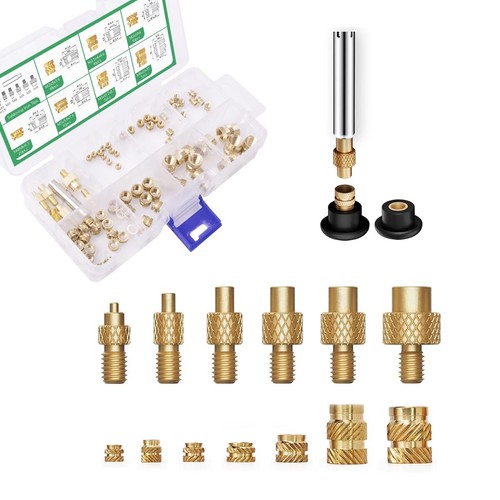 Heat Set Insert Tips And Threaded Inserts M2 M2.5 M3 M4 M5 M6 M8 ...