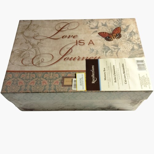 Recollections Love a Journey Memory Box Photo Storage CD DVD Paula ...