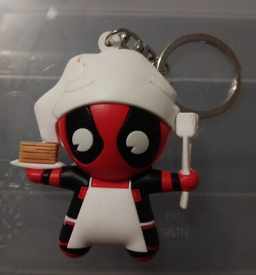 MARVEL DEADPOOL 3D KEYCHAIN BAG CHAIN | eBay