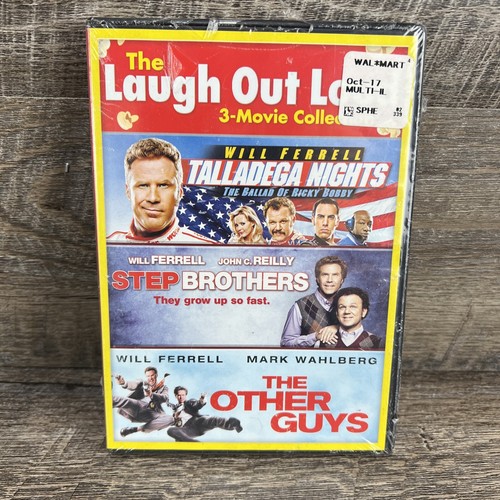 The Laugh Out Loud 3-Movie Collection DVD Will Ferrell NEW Sealed Free ...