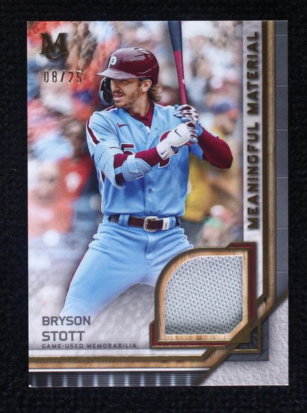 2023 Topps Museum Collection - Meaningful Material Relics Gold #MMR-BST ...