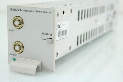Agilent 81577A Variable Optical Attenuator Module SMF APC Calibrated ...