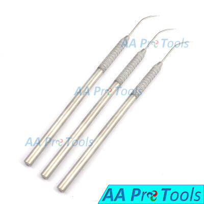 #3A Single Ended Dental Explorer with a Stainless Steel (Pack 3 Pieces ...