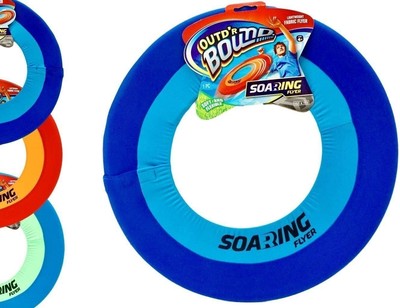 JA-RU Outd'r Bound Soaring Flyer Giant Frisbee 16" (12 Frisbee Assorted ...