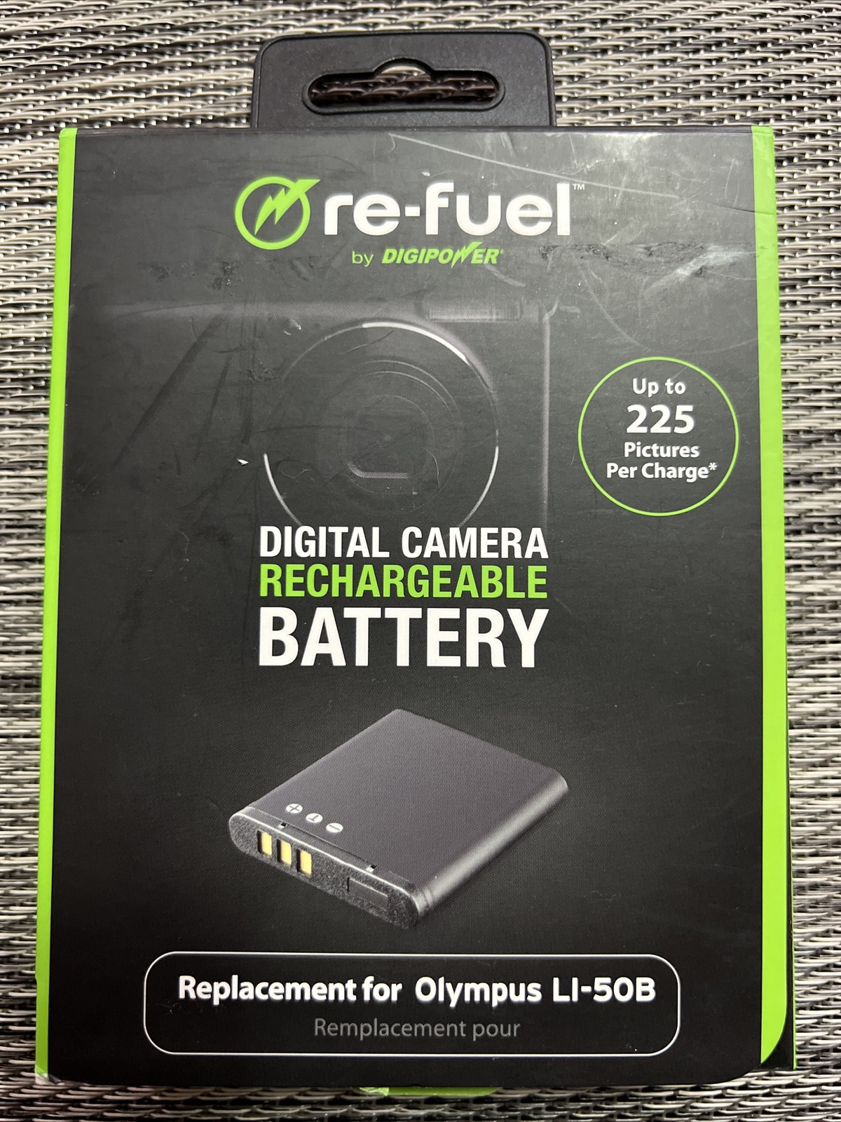 Digipower - Re-Fuel Digital Camera Rechargeable Battery for Olympus LI ...