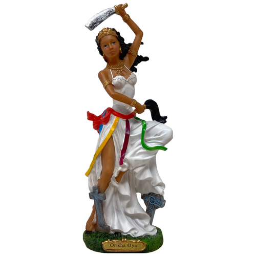 12" Inch Orisha Oya, Yoruba African Goddess Statue | eBay