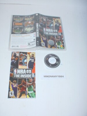 NBA 09 THE INSIDE basketball game complete in case - Playstation ...