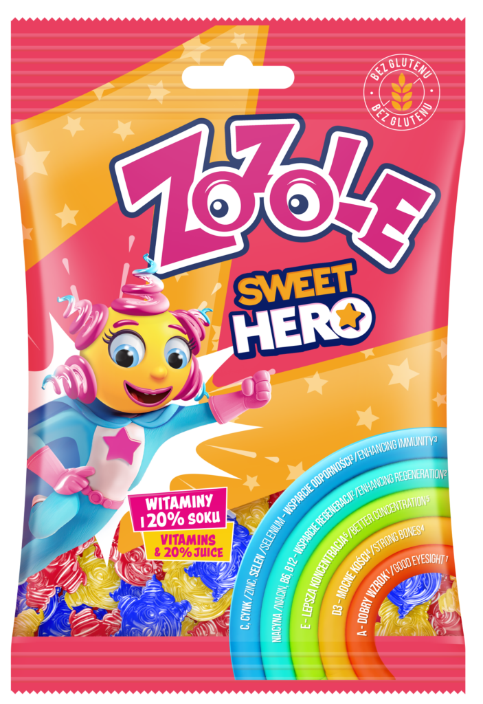 Mieszko ZOZOLE SWEET HERO - Cherry Strawberry & Passionfruit Jelly 75g ...