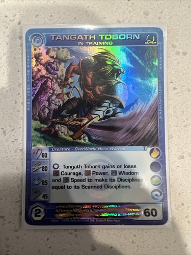 Chaotic Tangath Toborn In Training 10/222 BTD 1st Edition Super Rare NM ...