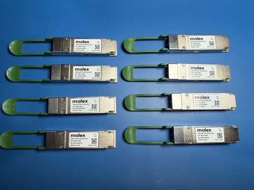 Lot of 8 Molex 100G QSFP28 Optical Transceivers – Excellent Condition-24HR SALE! | eBay