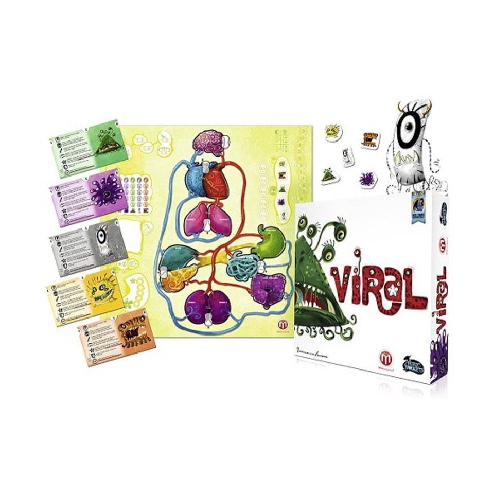 Arcane Wonders Boardgame Viral Box VG+/NM | eBay