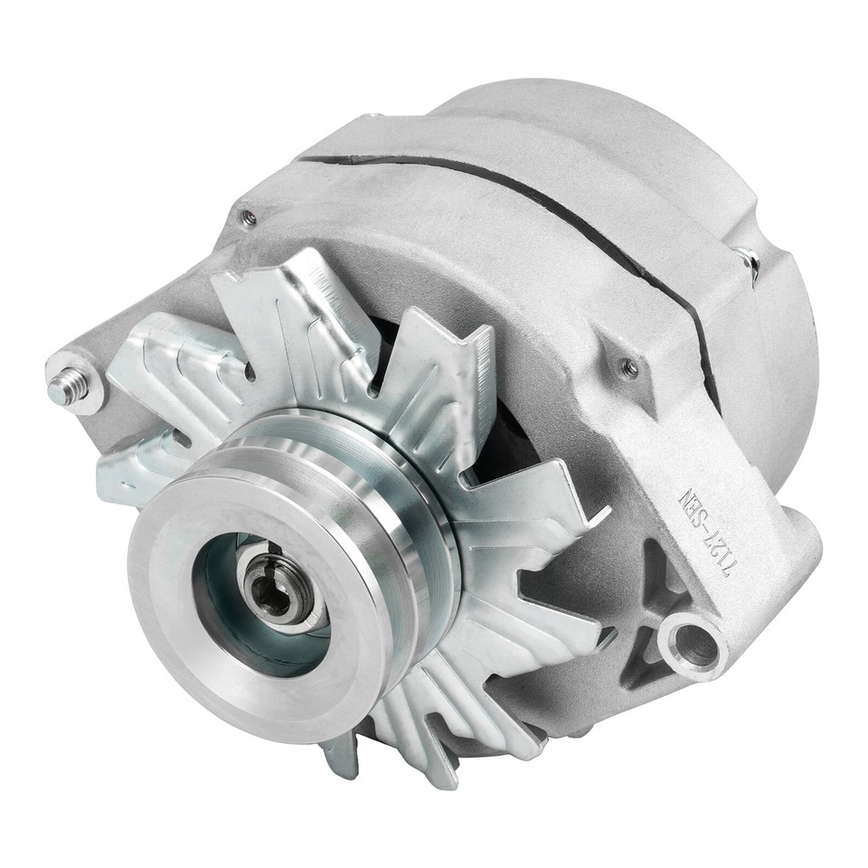 New Alternator For Chevy One 1 Wire 63 Amp Delco 10Si Self-Exciting ...