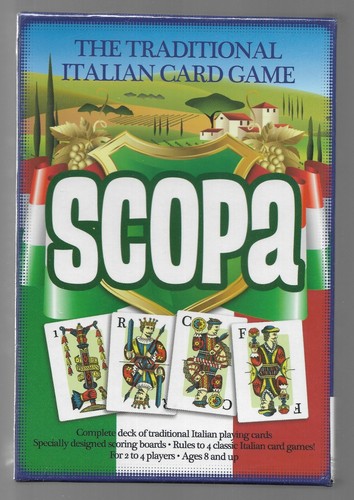 pk84250: SCOPA The Traditional Italian Card Game - NIB Sealed | eBay