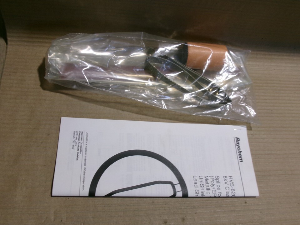 New Raychem HVS-822S Heat Shrinkable Polymeric Splice | eBay