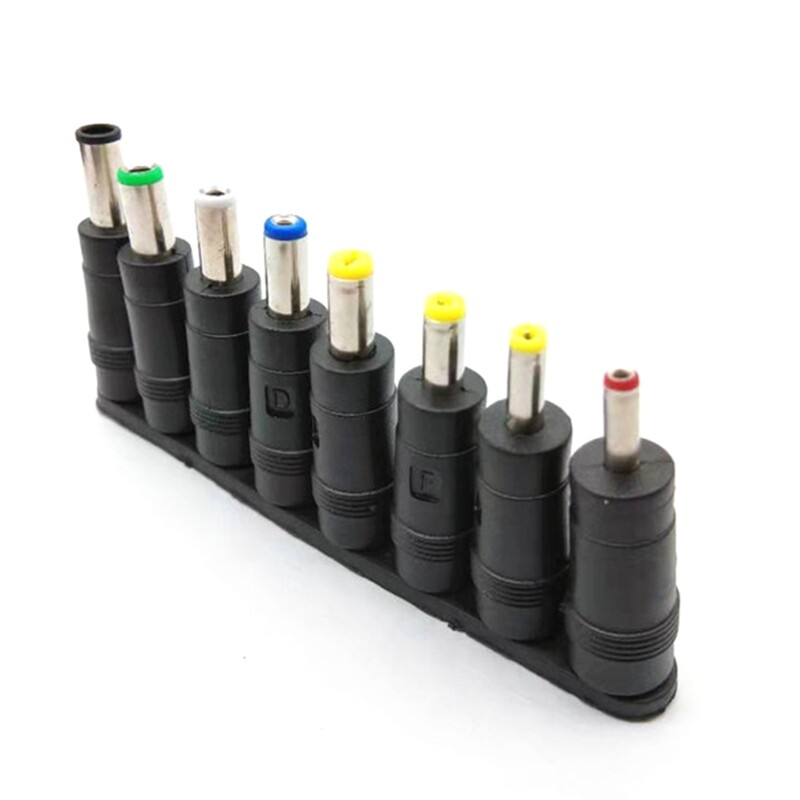 Power Charger Supply Adapter Tips Connector 5.5x2.1mm to 8 Plugs ...