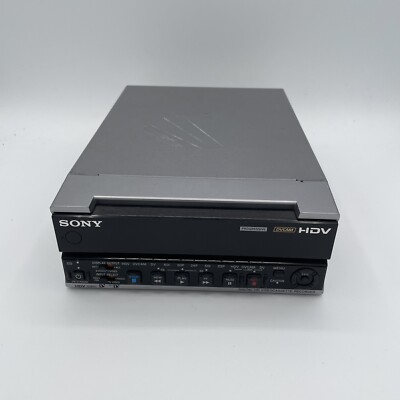 Sony HVR-M15AU Mini DV Desktop HDV Digital Videocassette Recorder | eBay