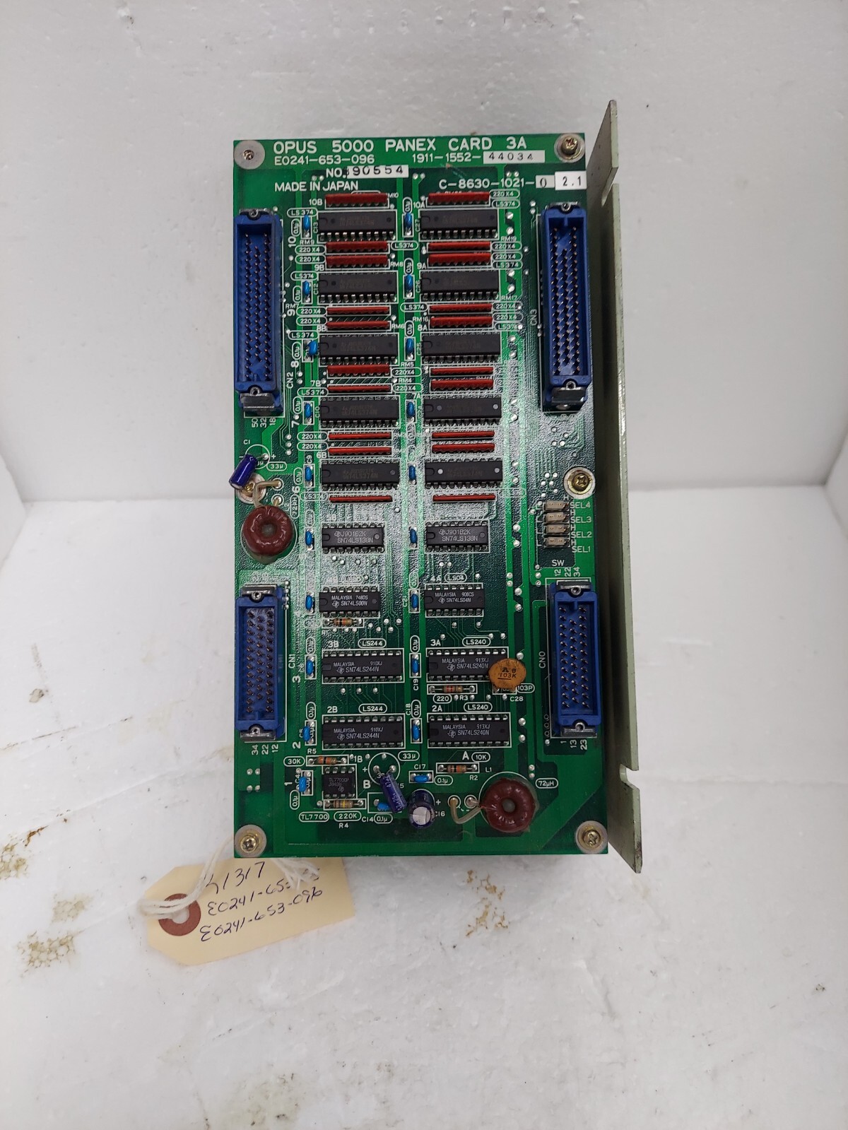 K1317 OPUS E0241-653-095 / E0241-653-096 5000 CARD | eBay