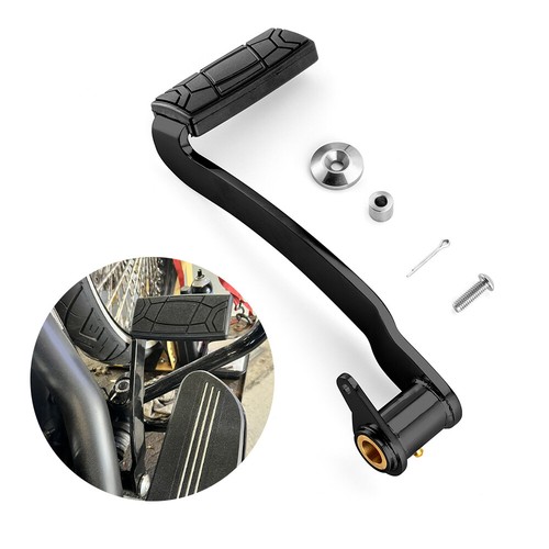 11" Rear Brake Foot Pedals Pad For Harley Softail Slim Cross Bones Road ...