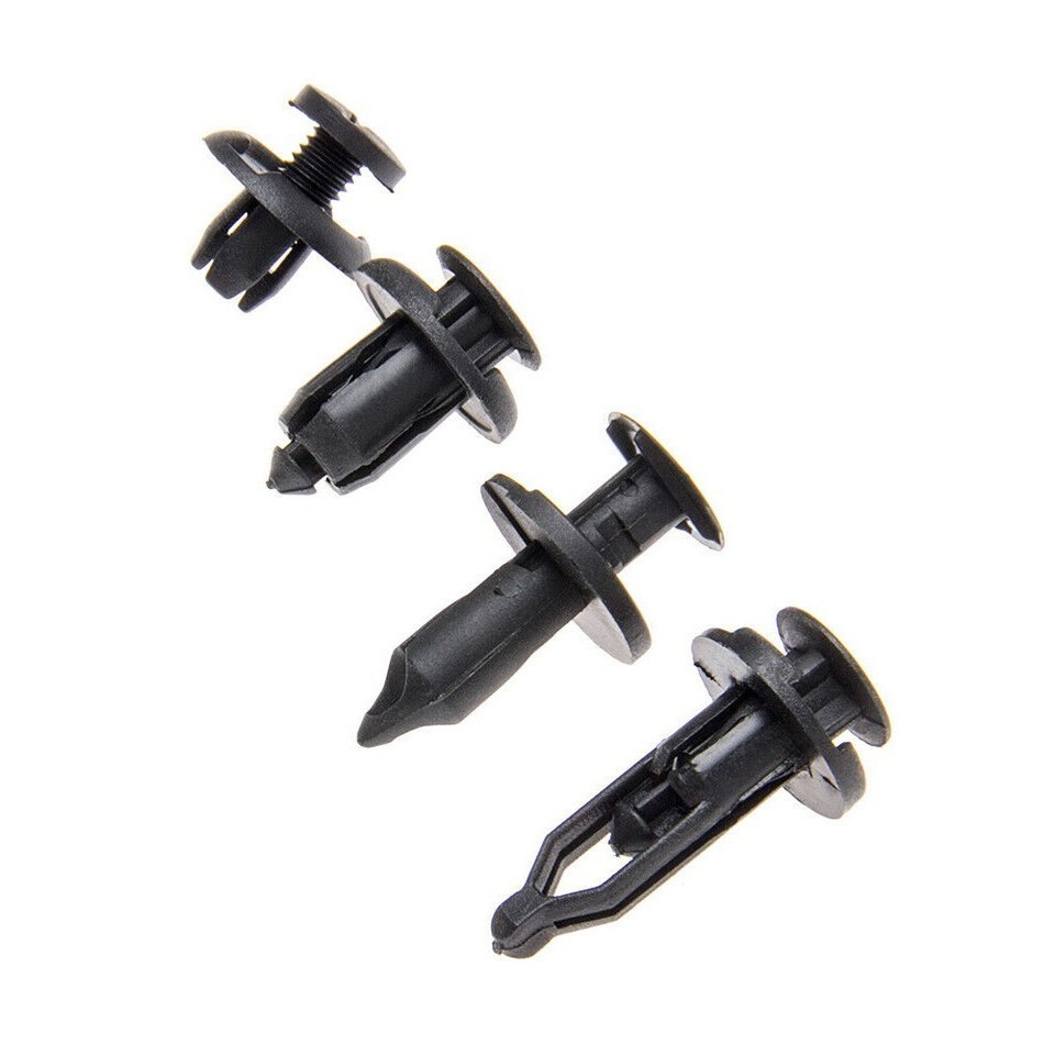 Car Bumper Fastener Clips Fitting Parts Plastic Push-Type Pin Retainer ...