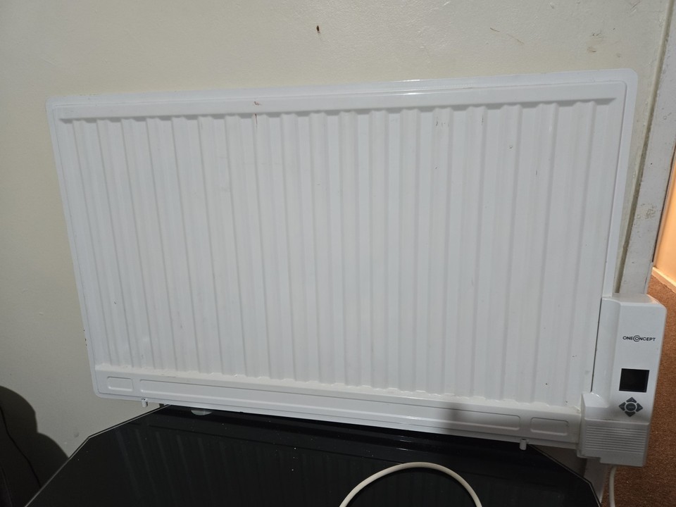 Hausmaster Oil Filled Panel Radiator Heater 800 Watts Timer | eBay UK