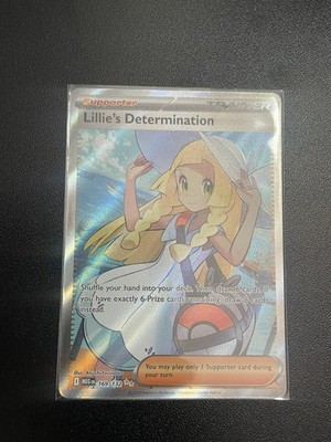 Lillie's Determination - Ultra Rare ME01: Mega Evolution 169/132 NM | eBay
