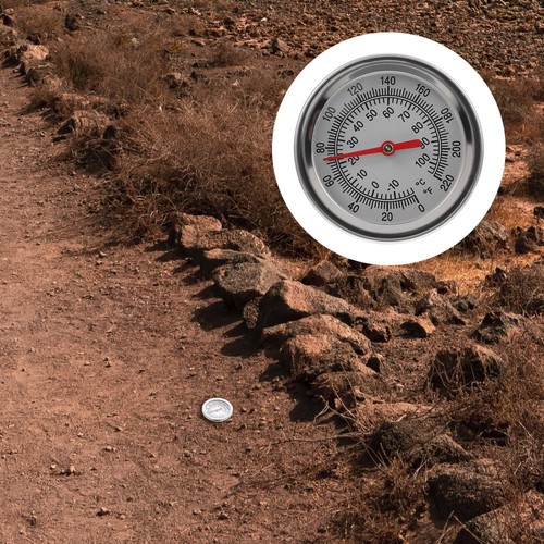 Compost Temperature Probe Monitoring Soil Thermometer Ground Composting ...