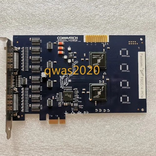 1pcs 100% testCOMMTECH Fastcom:FSCC/4-PCIe communication card | eBay