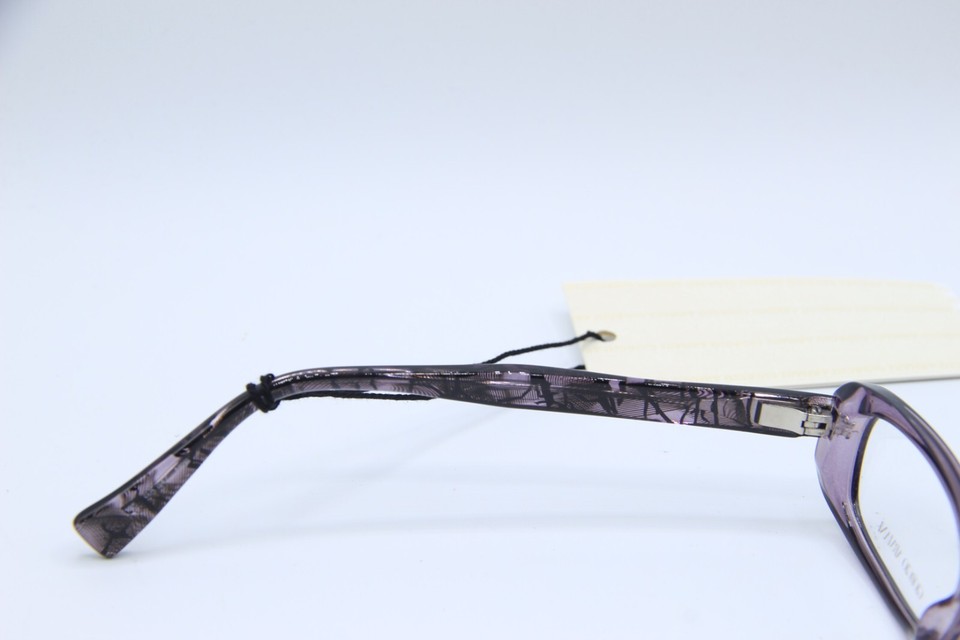 NEW GIORGIO ARMANI GA 647 NPB CLEAR PURPLE AUTHENTIC FRAMES EYEGLASSES ...