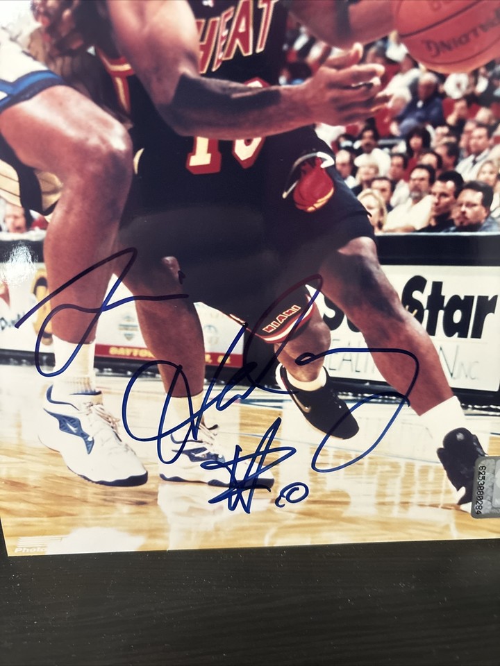 Tim Hardaway Signed Auto 8x10 Photo Miami Heat HOF COA | eBay