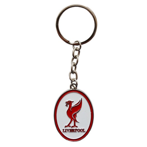 Liverpool Liver Bird Red & White Oval Key Ring Gift Souvenir | eBay