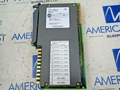 1771-OFE2 B Allen Bradley Analog Output Module REV Q01 SERIES B | eBay
