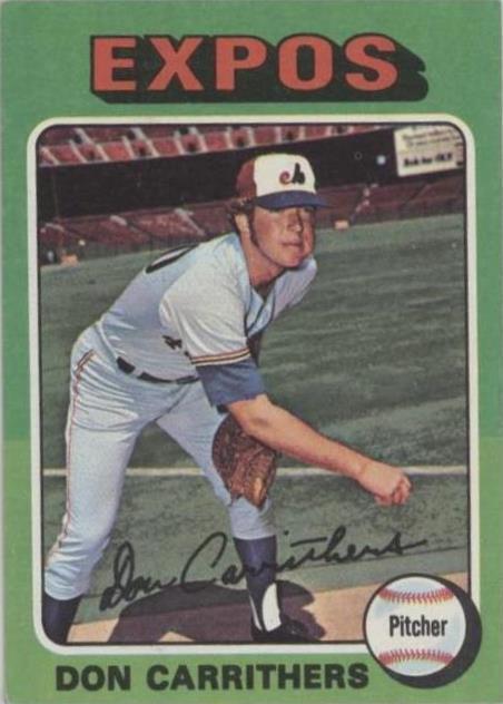 1975 Topps Mini - Don Carrithers #438 for sale online | eBay