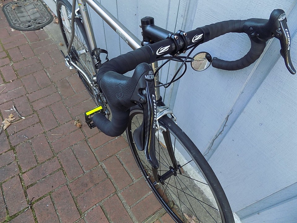 SEVEN AXIOM SL TITANIUM ROAD BIKE APPROX 57CM | eBay