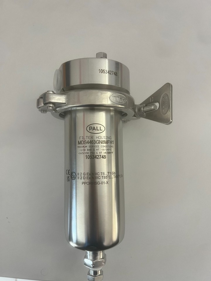 Pall Filter Housing Stainless Steel New open Box MDS4463GN8MFH1 | eBay