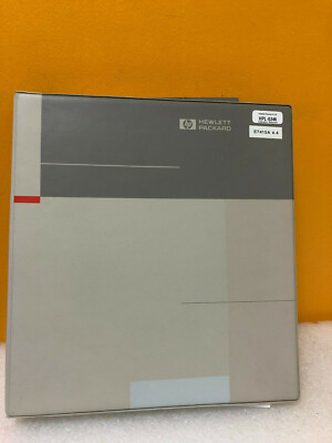 HP / Agilent E7415-90001 HP E7415A EMI Measurement Software Guide | eBay
