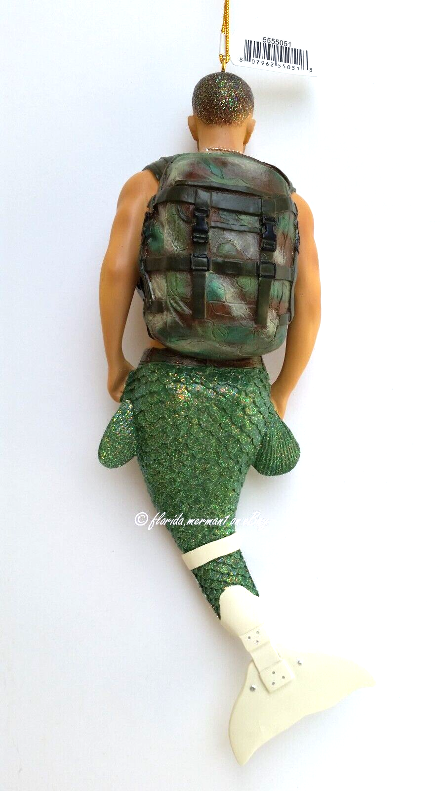 RARE December Diamonds HERO Limited Edition Merman Ornament 2017 ...