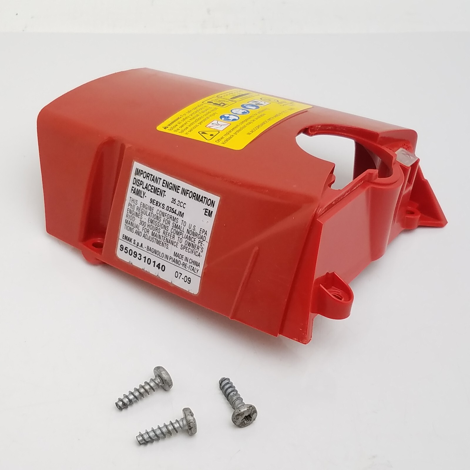 Efco MT3700 Chainsaw cylinder cover and screws | eBay