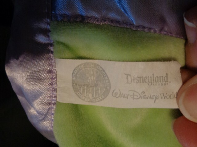 Elephant Disney Lumpy Pooh Heffalump Plush Purple Green Baby Security ...