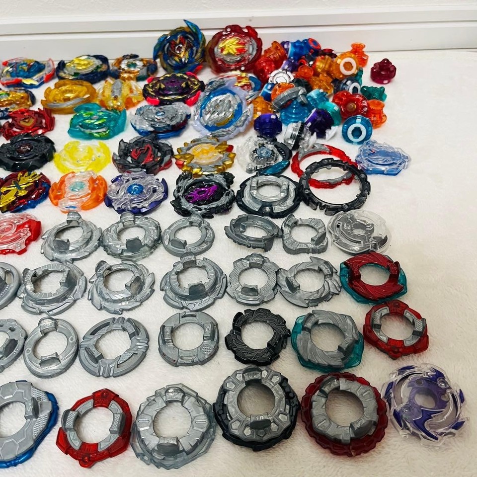 TAKARA TOMY Beyblade Burst Toy Lot Complete Set with Wear Authentic ...