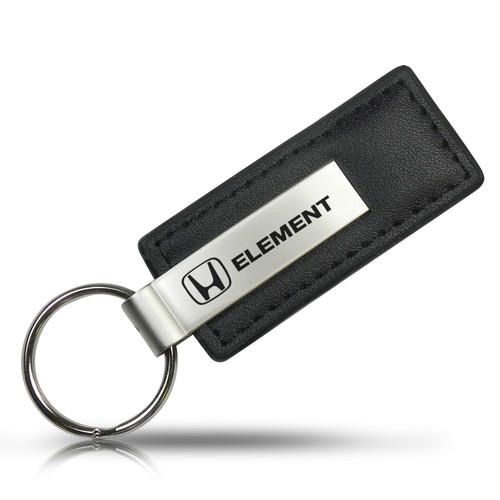 Honda Element Black Leather Key Chain Keychain, Official Licensed | eBay