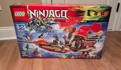 Lego 70738 Ninjago (70738) Final Flight Of Destiny’s Bounty New In ...